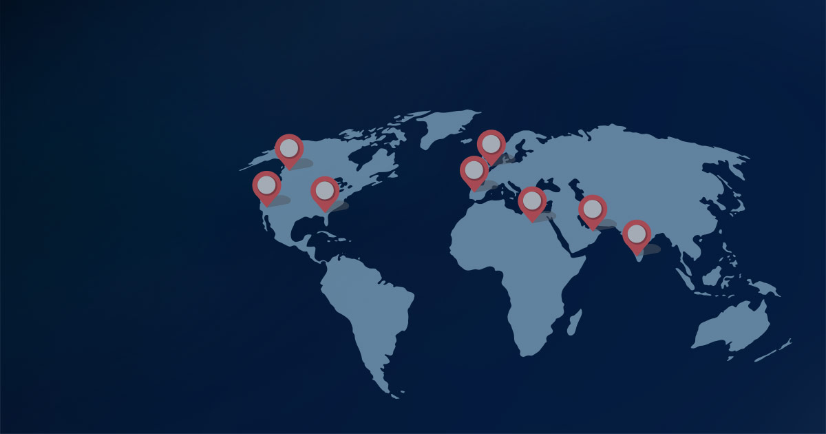 Global Presence & Office Locations - Gadgeon