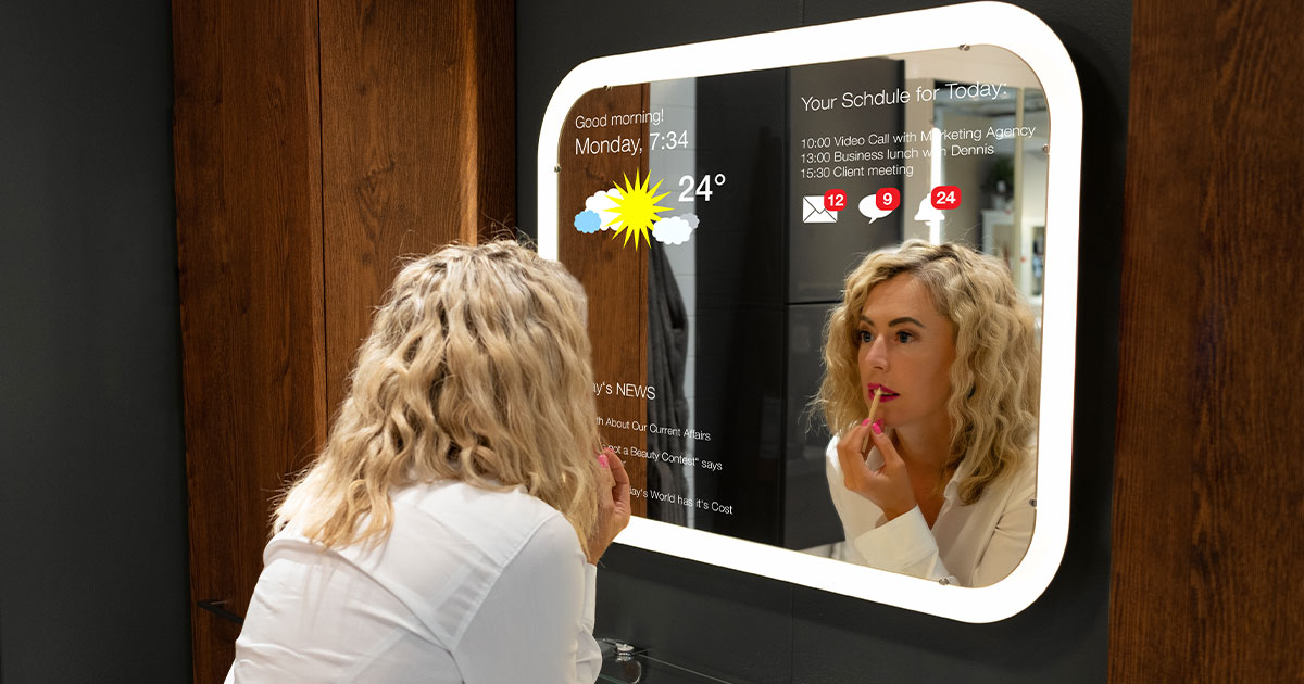 Alexa Integrated Smart Mirrors for Enhanced User Experience at Homes of ...